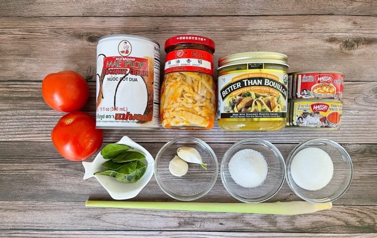 Red Curry Chicken Noodle Soup-Kapoon – Our Little Nook