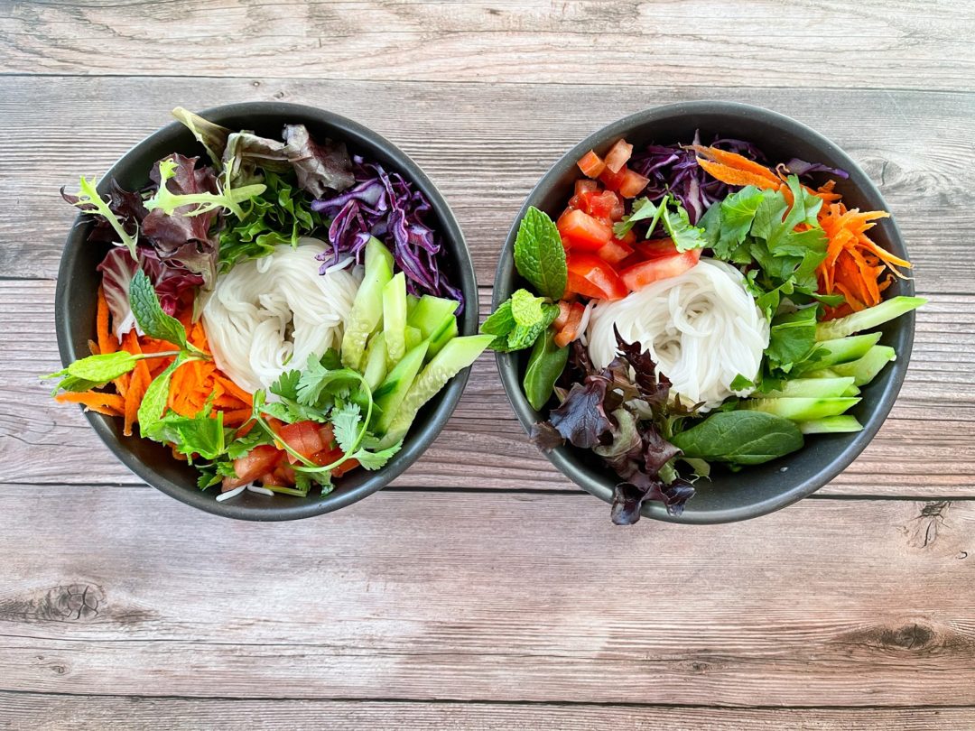 Fresh Spring Roll in a Bowl – Vermicelli Noodle Bowl – Our Little Nook
