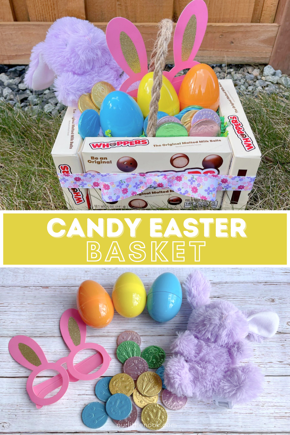 Candy Easter Basket – Fun and Simple – Our Little Nook